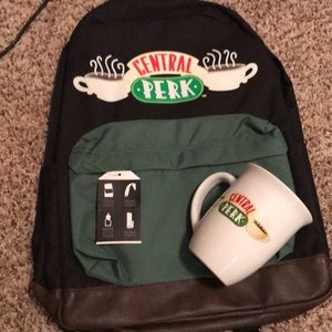 Bags | Friends Tv Show Backpack Central Perk Mug | Poshmark